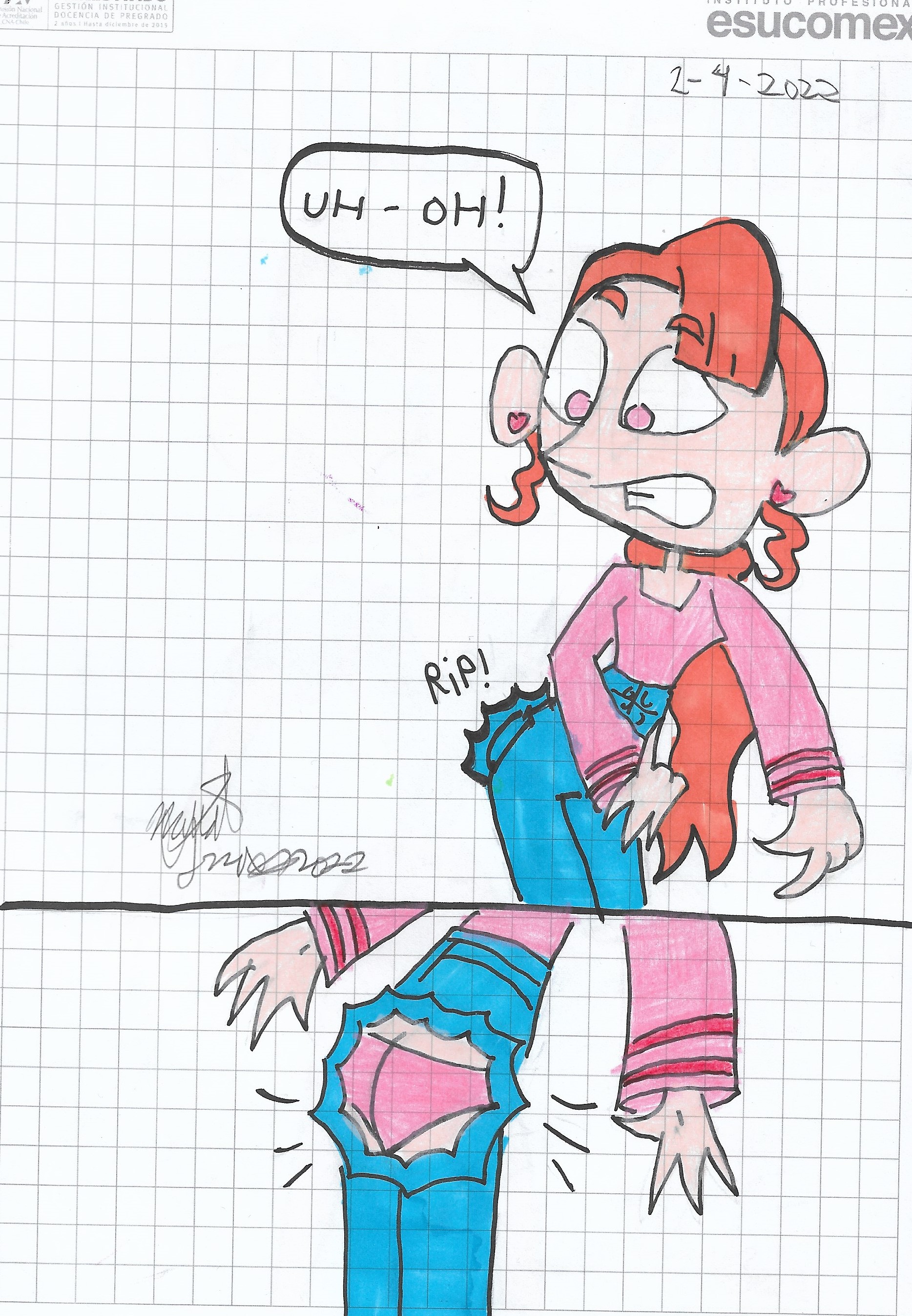 Trish Marine Ripped His Pants By Matiriani28 On Deviantart