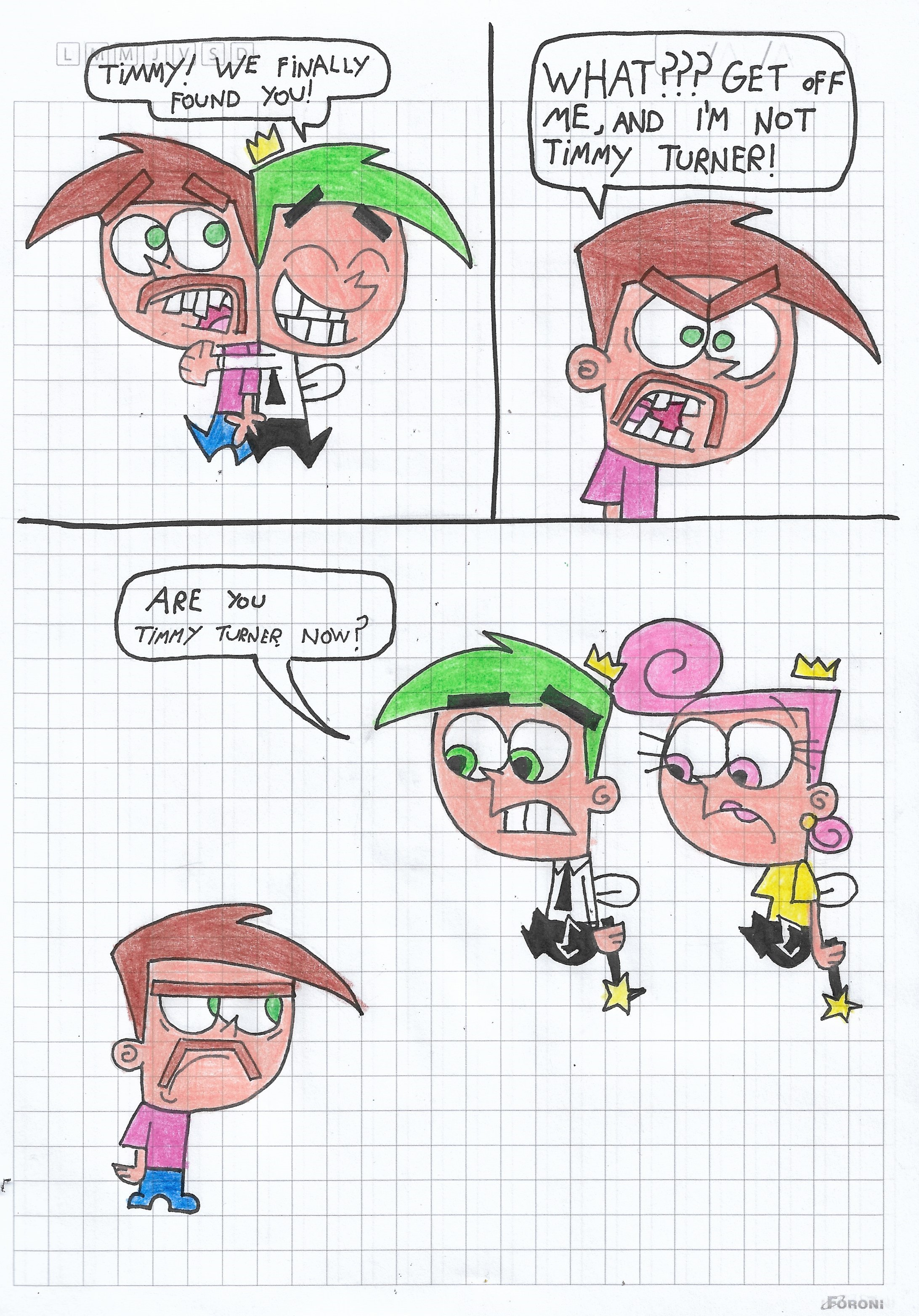 Fake Timmy Turner By Matiriani28 On Deviantart