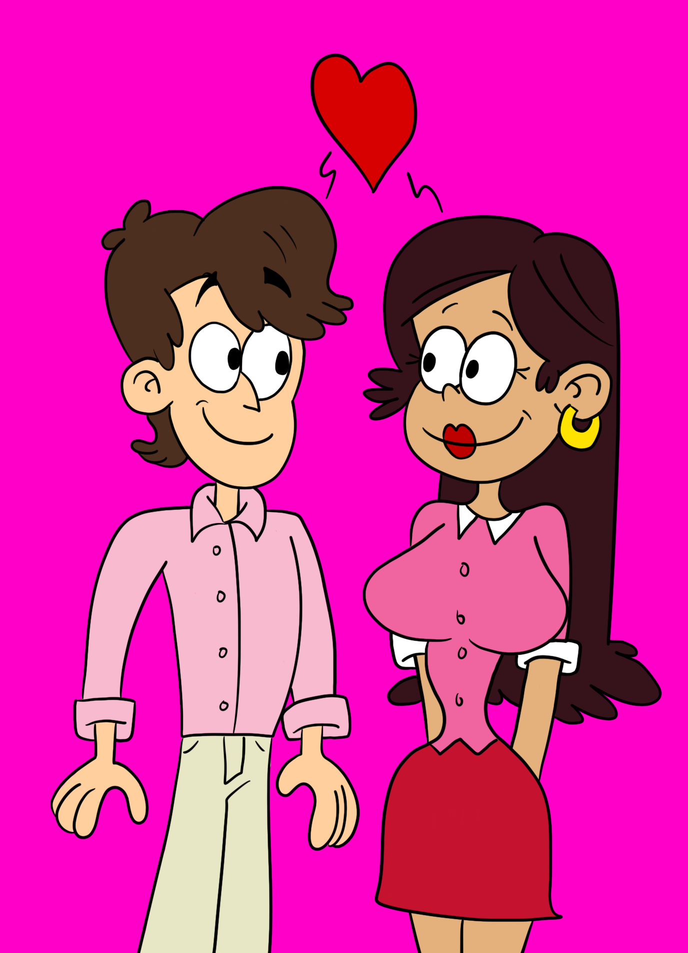 Hugh And Mrs Dimartino From Loud House By Matiriani28 On Deviantart