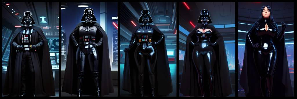Star Wars Lady Vader Tg Sequence By S1llyman9 On Deviantart