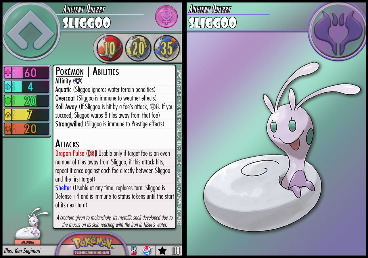 Hisuian Sliggoo By Pokemoncmg On Deviantart