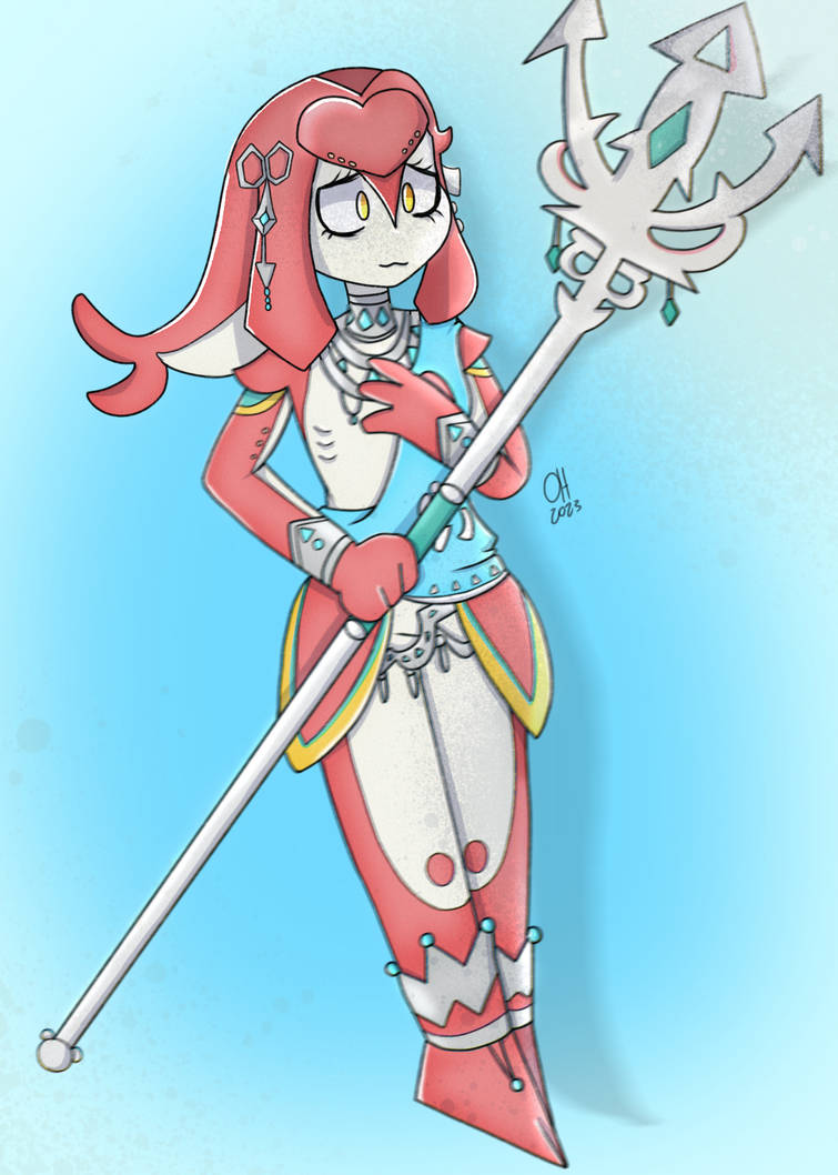Mipha Botw By Zimisdabest On Deviantart