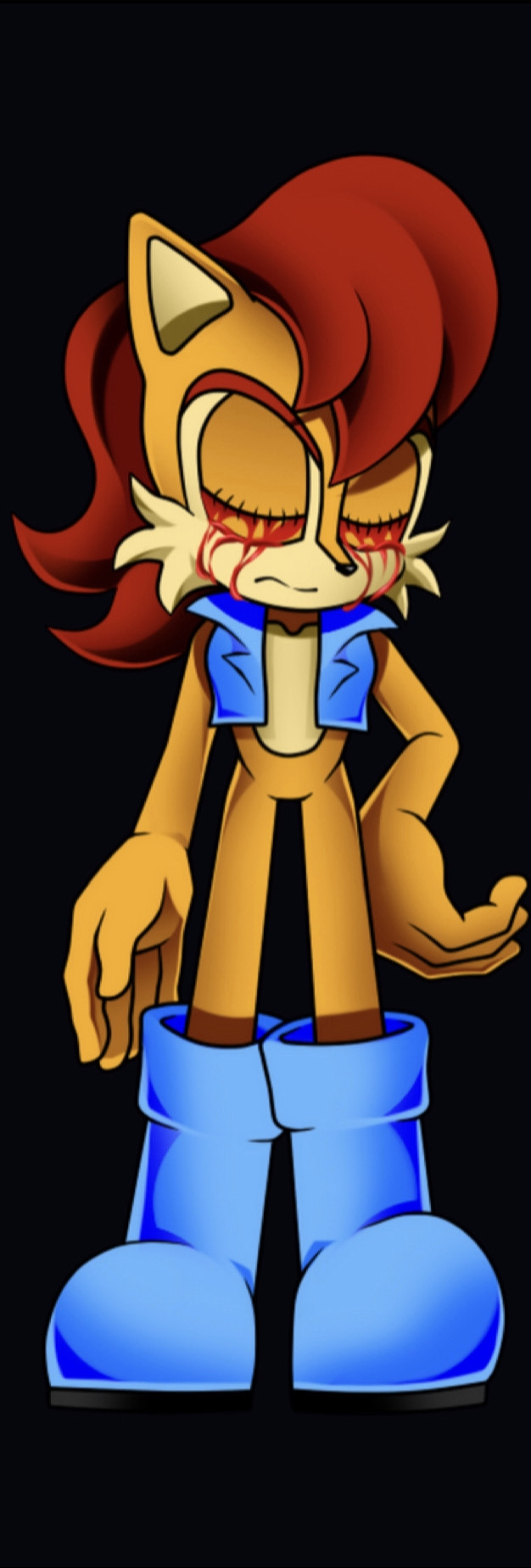Sally Acorn Sark By Theionnizer On Deviantart