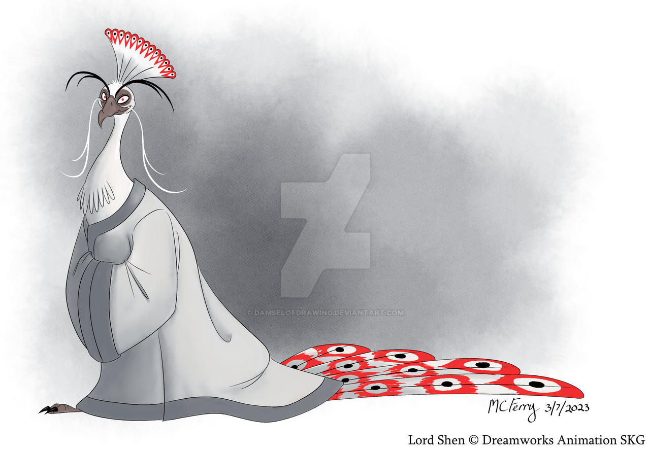 Lord Shen By Damselofdrawing On Deviantart