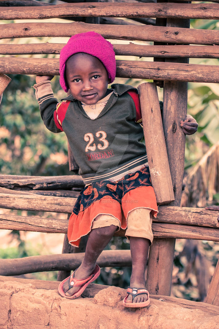 Girl On The Mud Hut By Dmacrae1985 On Deviantart