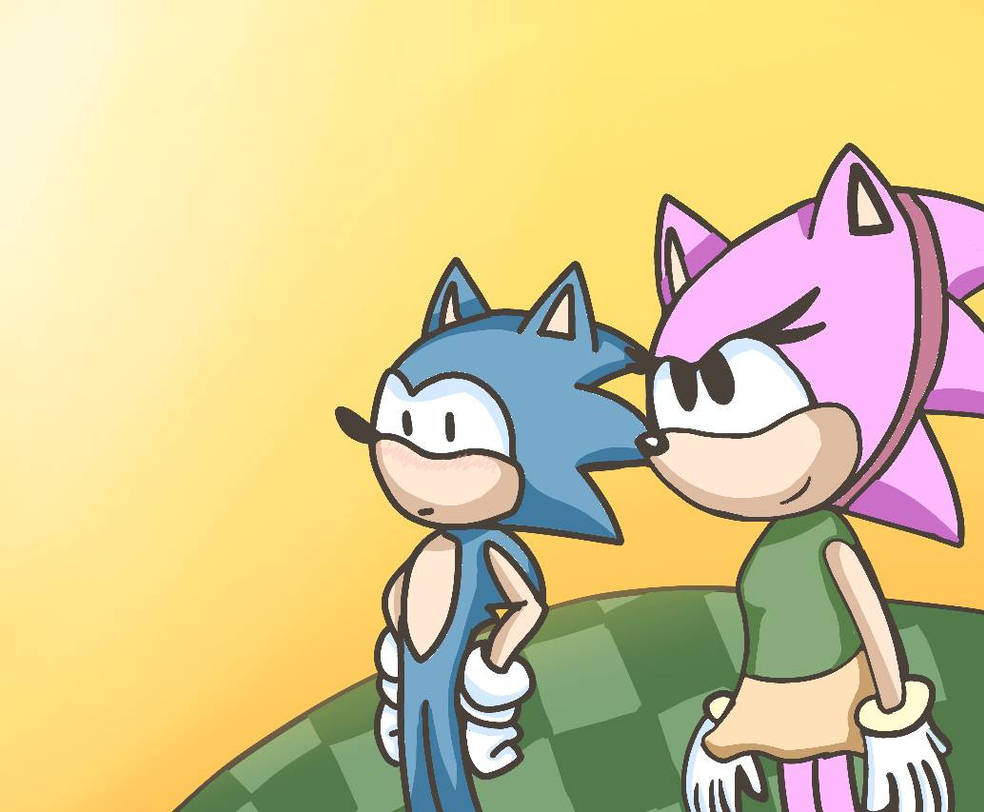 Classic Sonamy By Bluestart27 On Deviantart