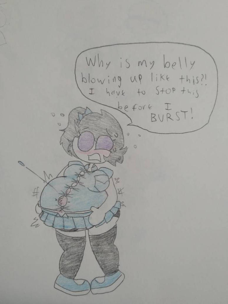 Button Popping Belly Inflation Remake By Parallaxthedarkone On Deviantart