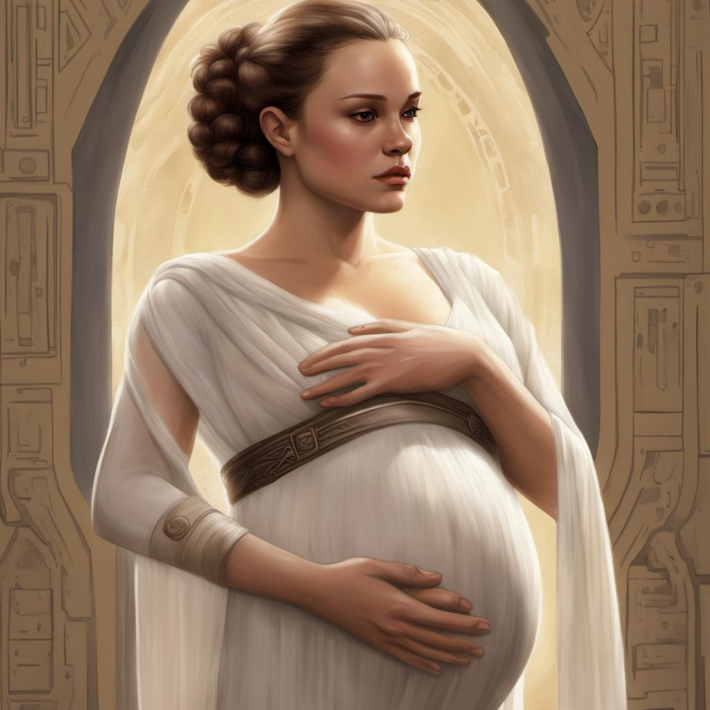 Pregnant Padme By Fatpeoplelover On Deviantart