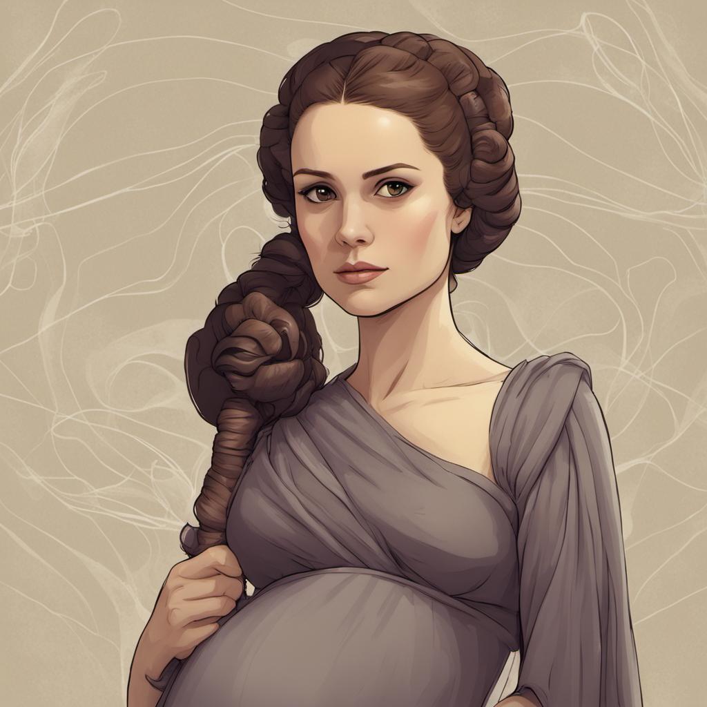 Pregnant Padme 2 By Fatpeoplelover On Deviantart