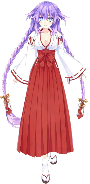Purple Heart (shrine maiden) render by Zer0stylinx on DeviantArt Purple Heart (shrine maiden) render by Zer0stylinx on DeviantArt