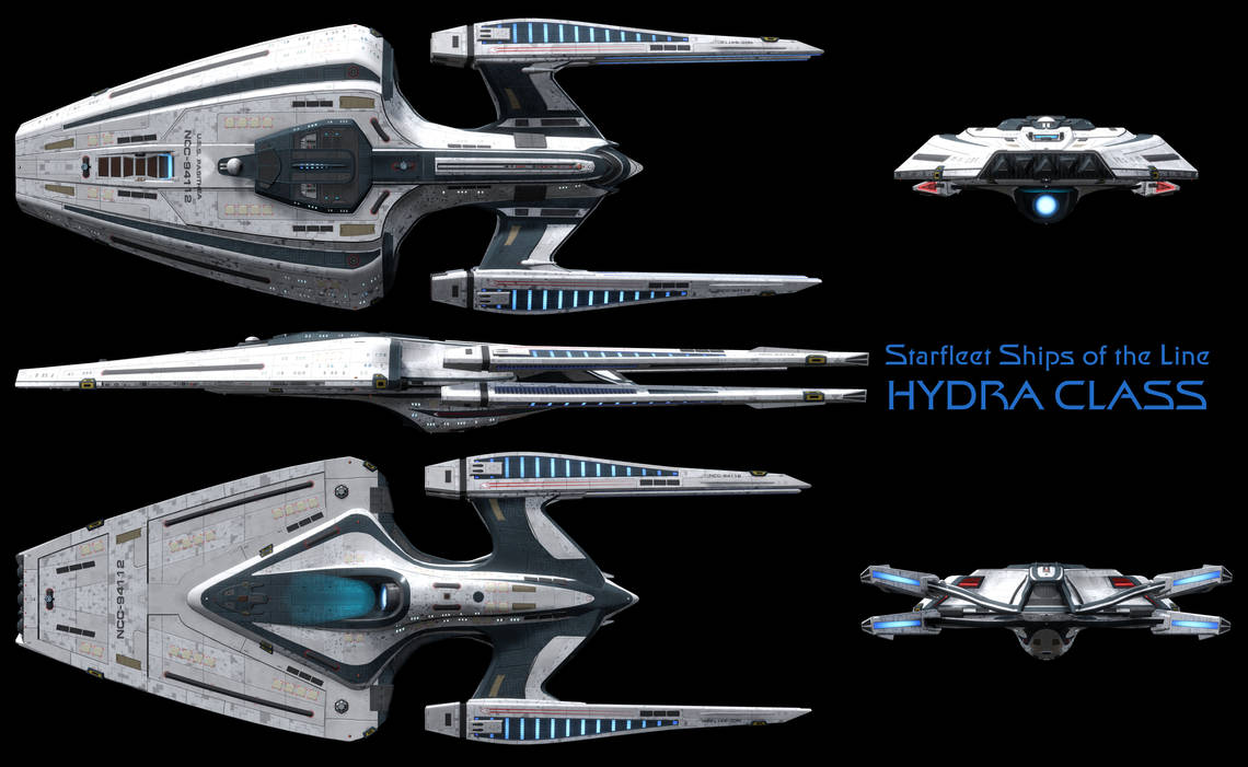Hydra Class Starship High Resolution By Enethrin On Deviantart