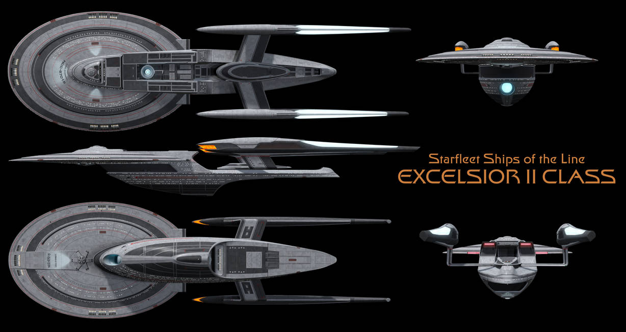 Excelsior Ii Class High Resolution By Enethrin On Deviantart