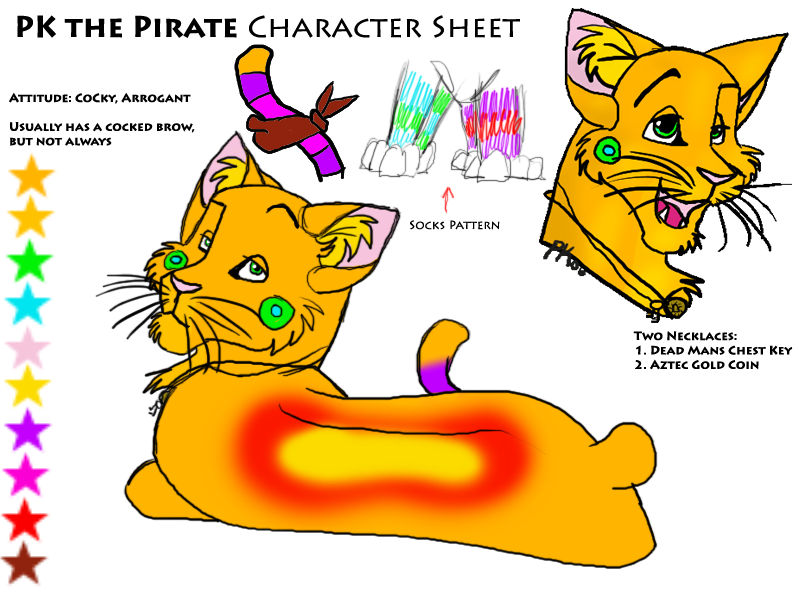 PK the Pirate Character Sheet by PunkKitty612 on DeviantArt
