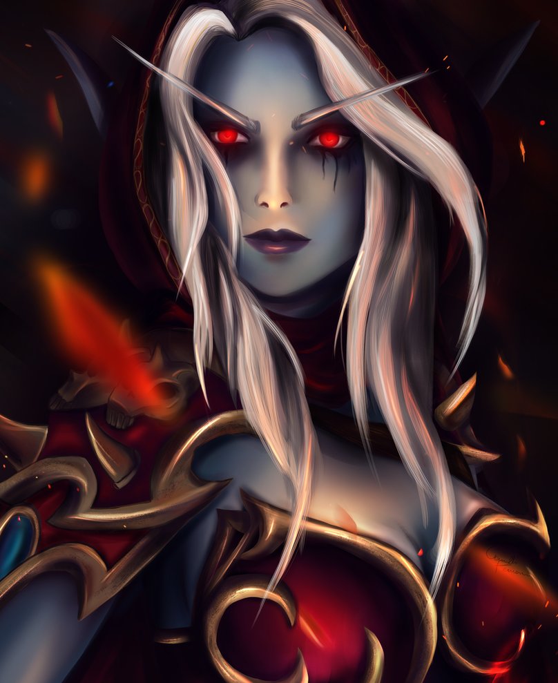 Sylvanas Fan Art By Millalol On Deviantart