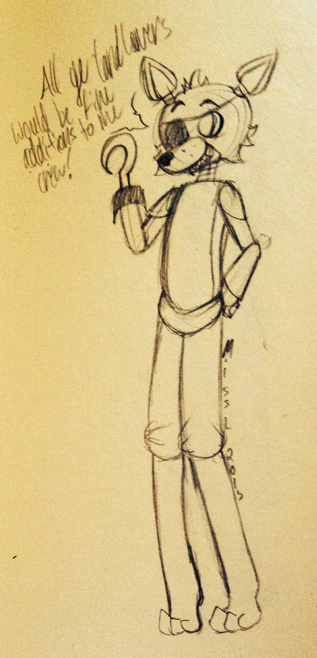 Foxy The Pyro By Marcelineforever4 On Deviantart