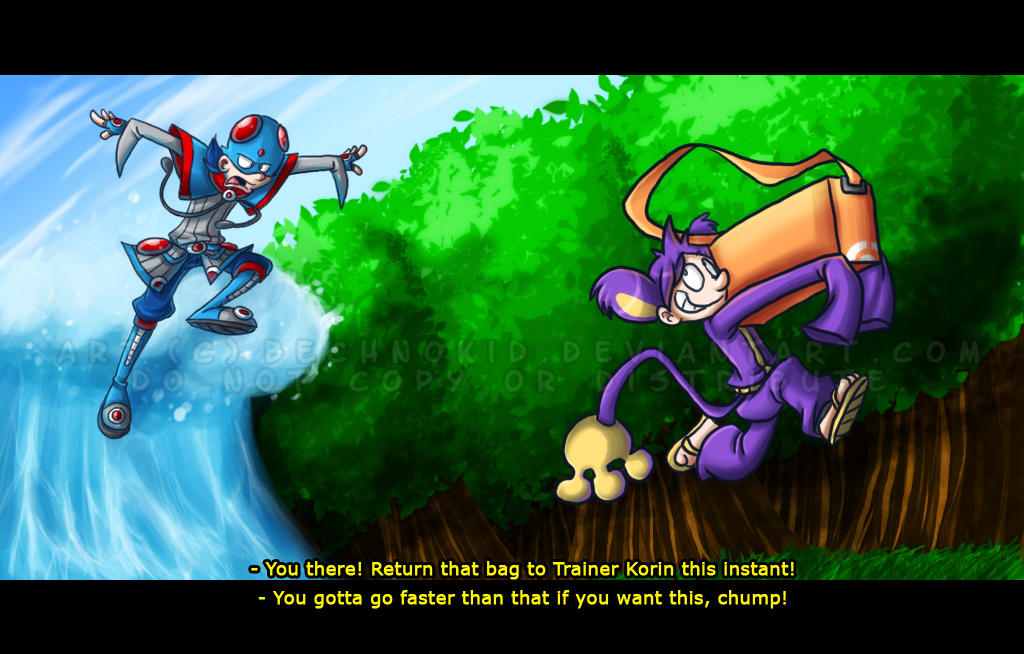 Pokemon Chase by BechnoKid on DeviantArt