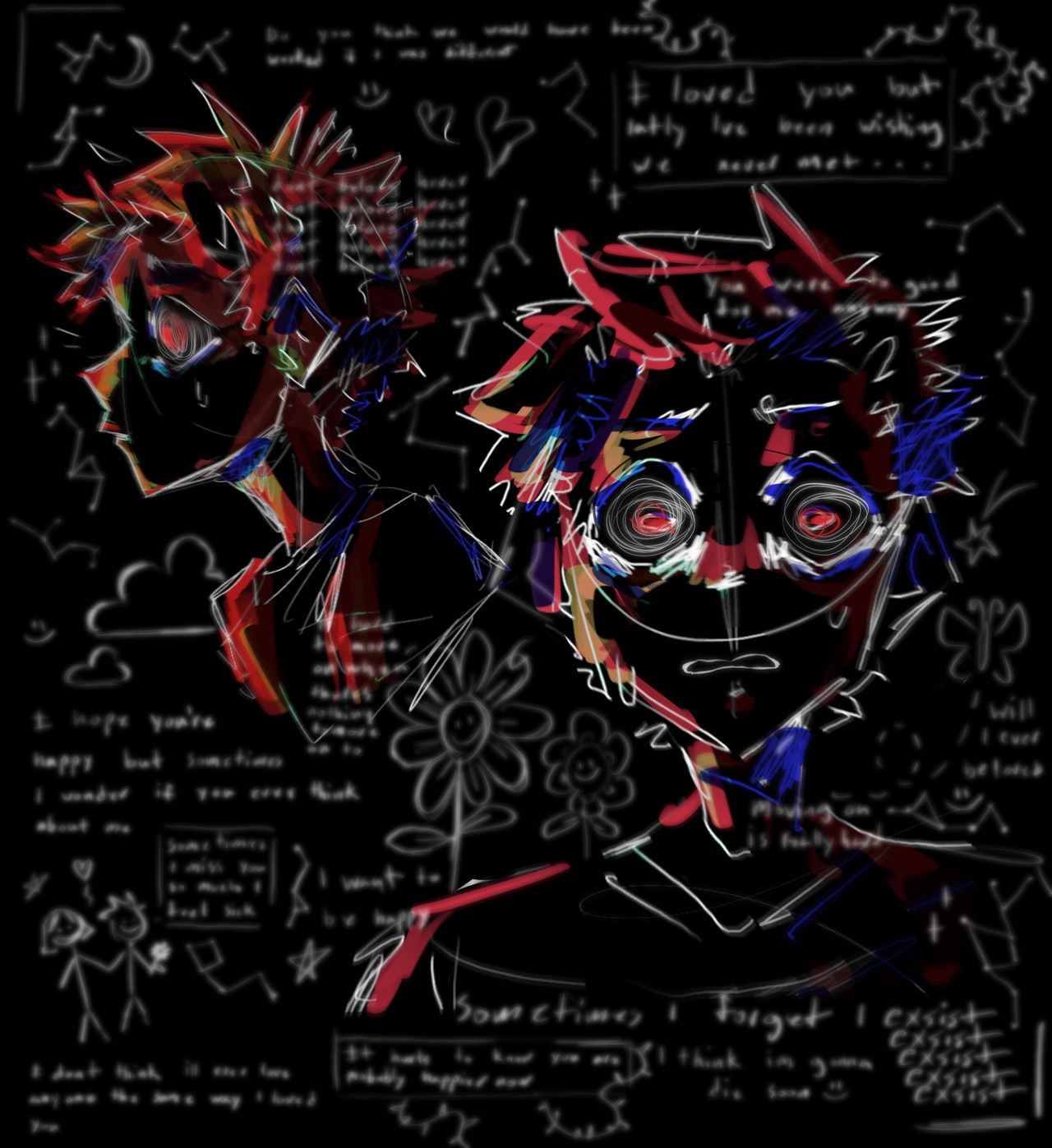 Cant move on by GlitchisaArtist on DeviantArt Cant move on by GlitchisaArtist on DeviantArt