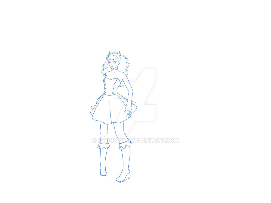 Rwby Violet Wip By Kyrokyt On Deviantart