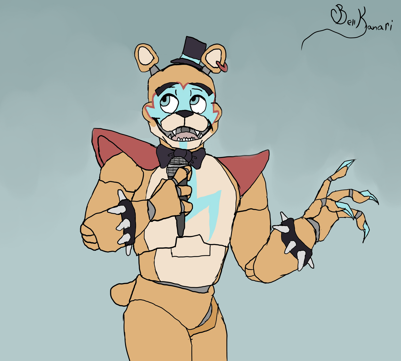 Glamrock Freddy Security Breach By Bellkanari On Deviantart