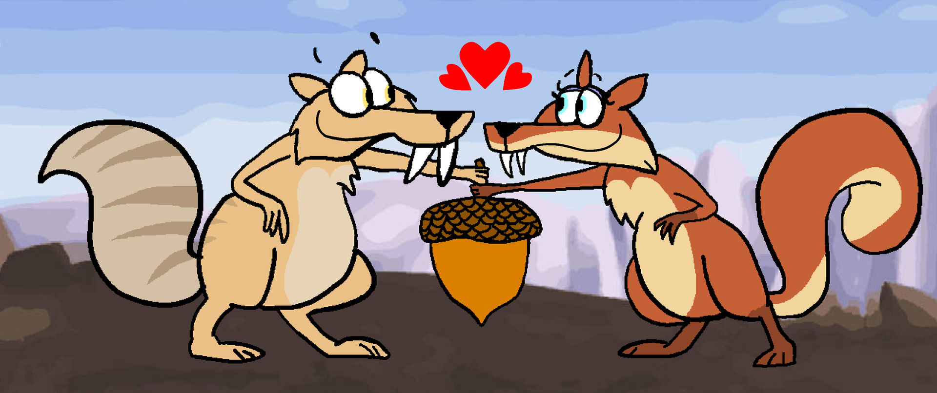 Scrat X Scratte By Nikoli1234 On Deviantart