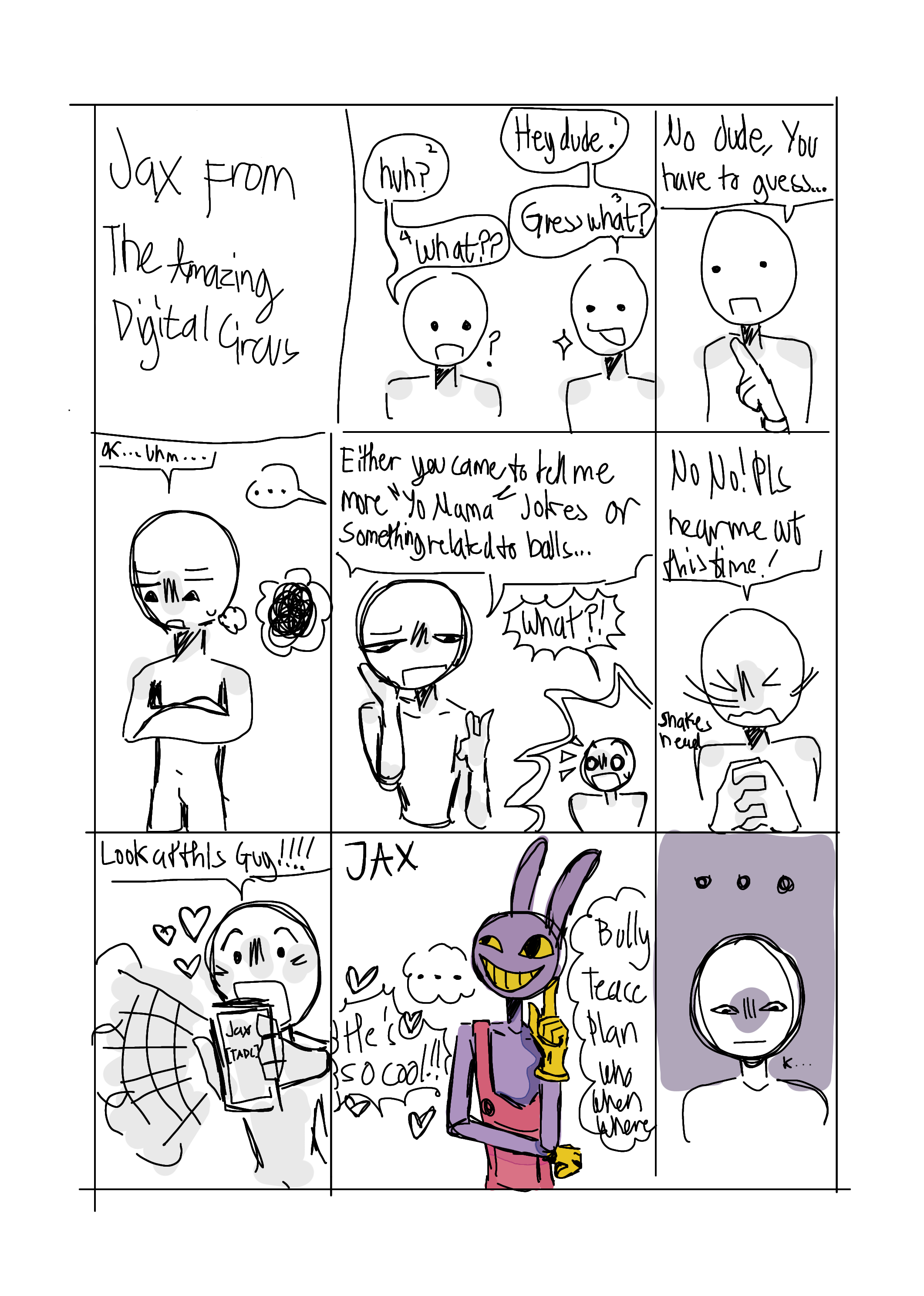 Jax from TADC (the amazing digital circus.) by Mixhiishere on DeviantArt Jax from TADC (the amazing digital circus.) by Mixhiishere on DeviantArt
