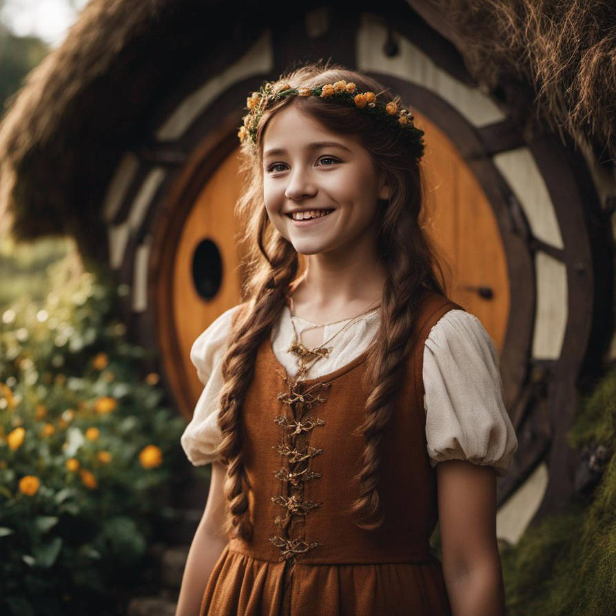 Hobbit Girl By Aelfan On Deviantart