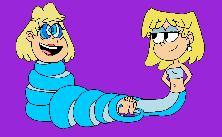 Lori Naga Y Rita Loud By Beecartoonist13 On Deviantart