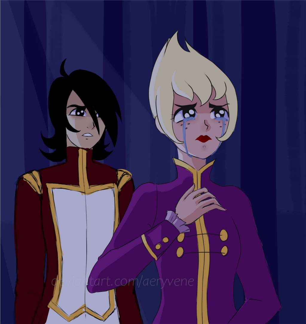 Sym Bionic Titan Fanart Lance And Princess Ilana By Aeryvene On