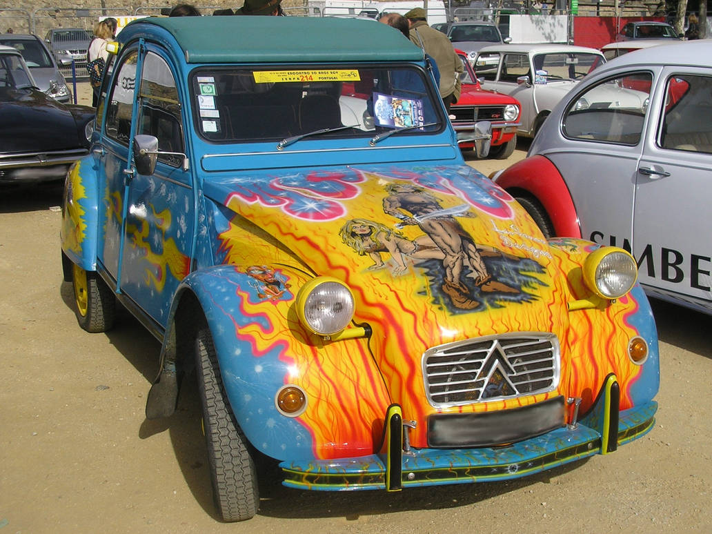 Barbarian 2CV by SonicPossible00 on DeviantArt