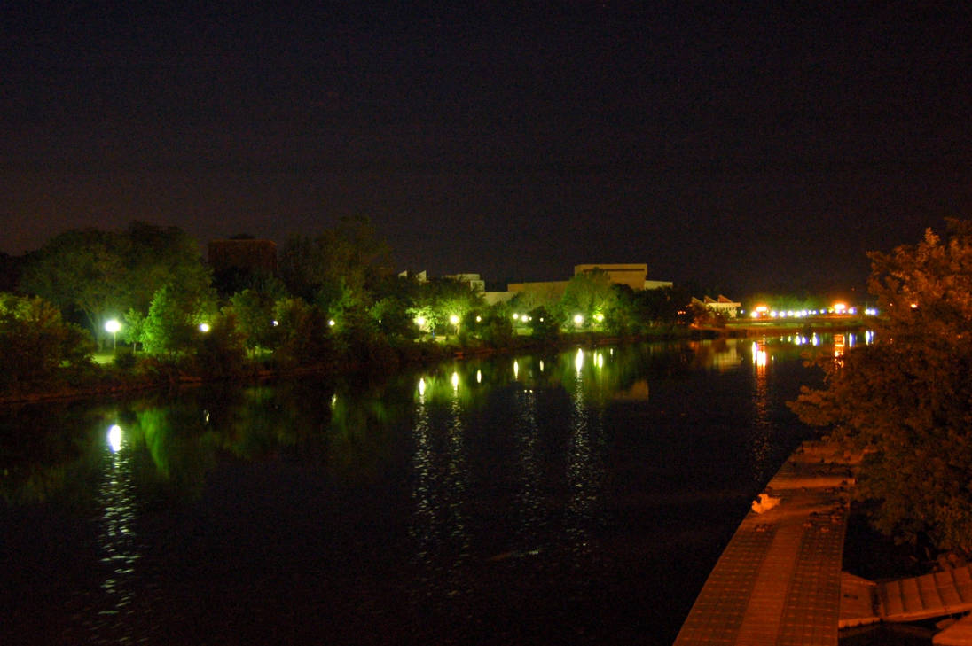 Riverside At Night 2 by mullet88 on DeviantArt