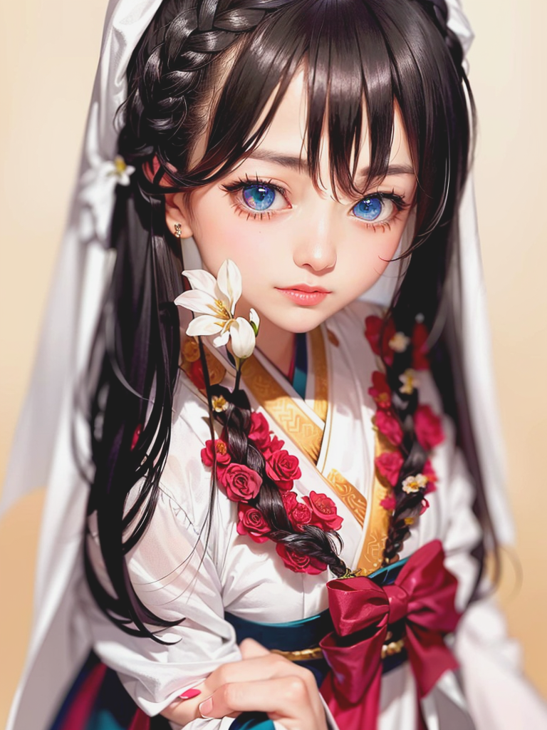 Ai Art Korean Traditional Dress By Kowaiihamster On Deviantart