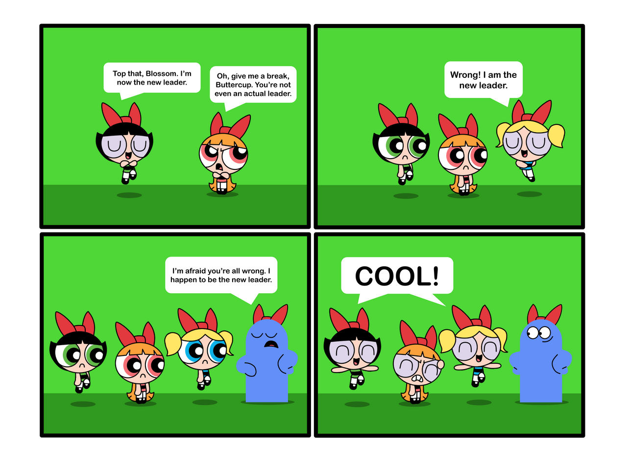 The Powerpuff Girls Comic 3 The New Leader By Kentrelledward On