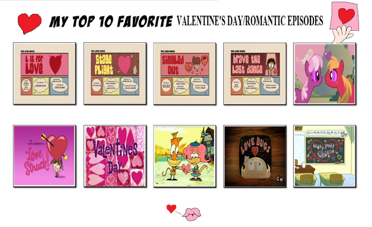 My Top 10 Favorite Valentines Day Episodes By Cartoonfan2002 On Deviantart