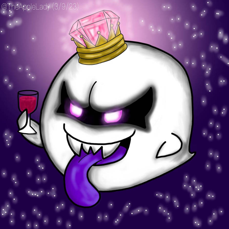 King Boo Fanart By Glowpop20 On Deviantart