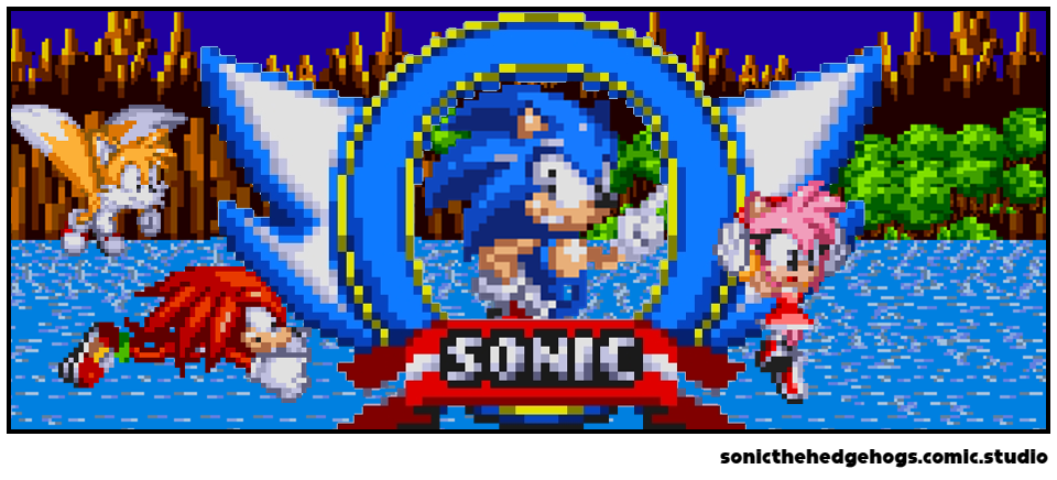 Adventures Of Sonic Banner By Multifandomcomics On Deviantart