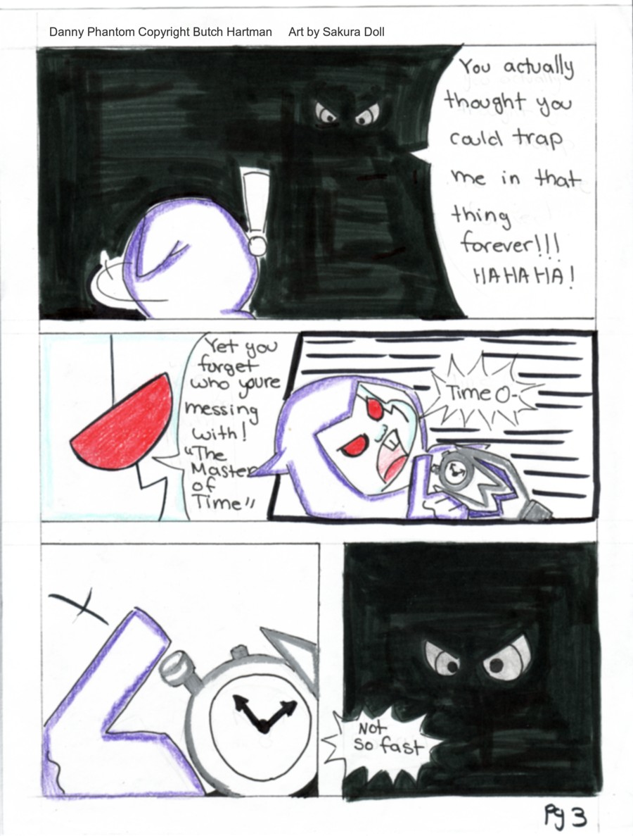Danny Phantom Comic page 3 by Dolltwins on DeviantArt