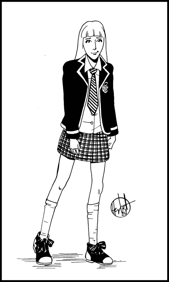 Schoolgirl Uniform By Wandermaske On Deviantart