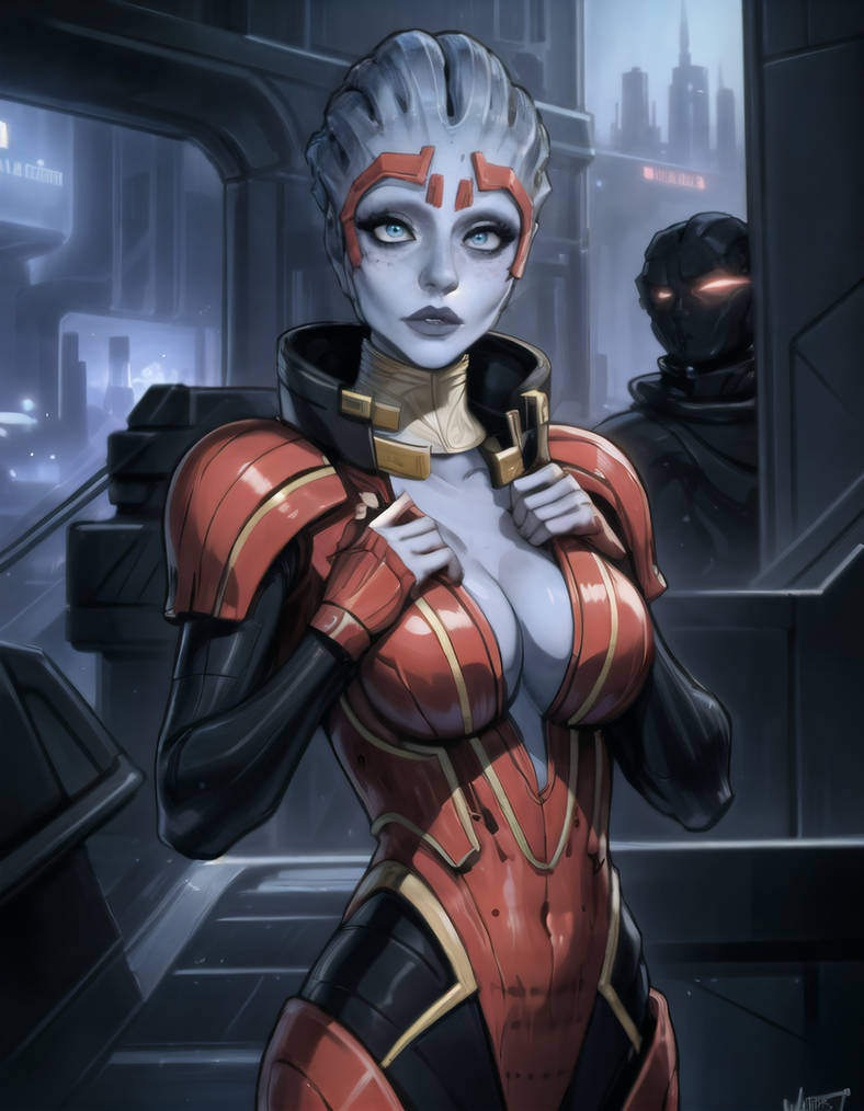 Samara Mass Effect By Gotonai On Deviantart