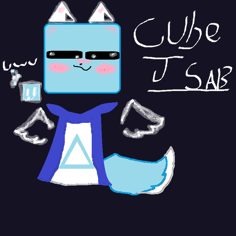 Jsab Sad Cube And Cyan Player By Starrydash901 On Deviantart
