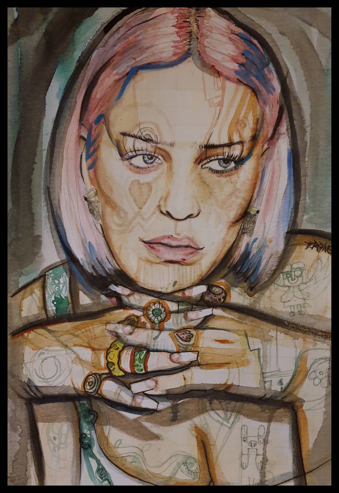 Anne Marie Rose Nicholson, Portrait by elkransom on DeviantArt Anne Marie Rose Nicholson, Portrait by elkransom on DeviantArt