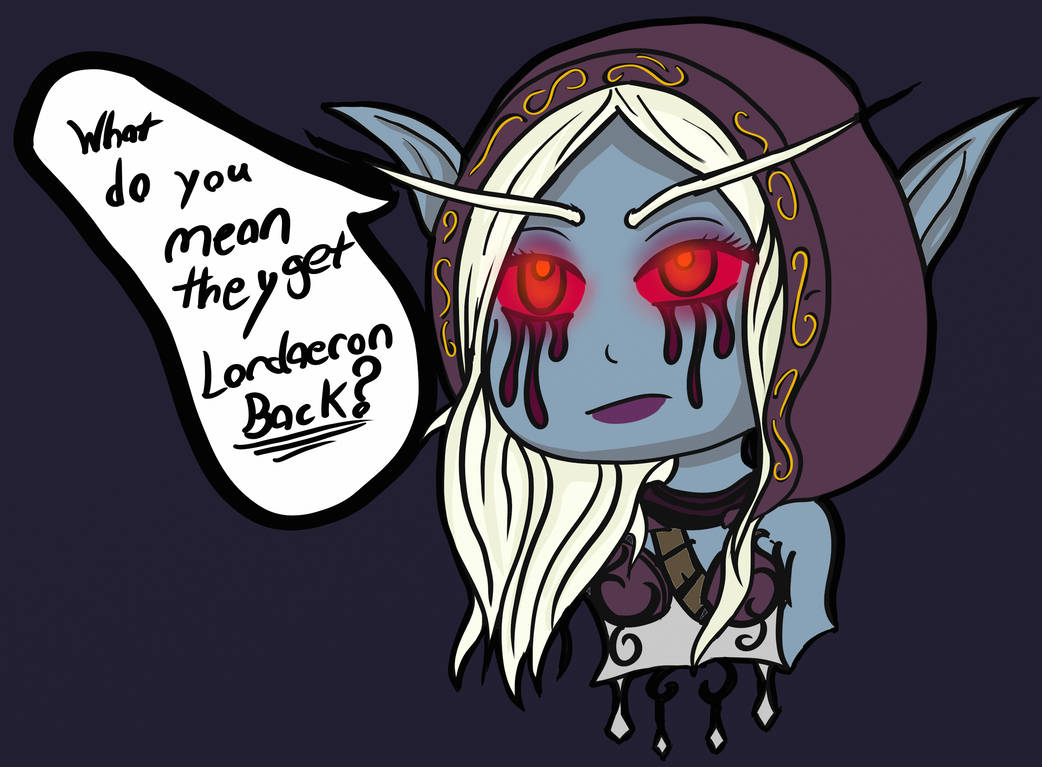 Sylvanas Chibi 3 By Aplainrooster On Deviantart