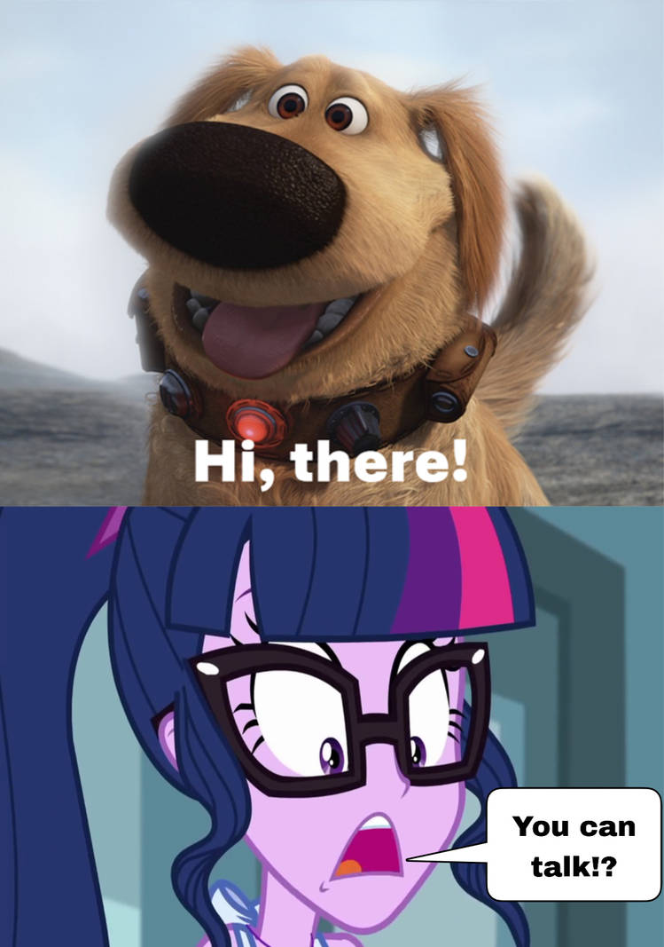 Sci-Twi Reacts to Dug Talking by GeoNonnyJenny on DeviantArt Sci-Twi Reacts to Dug Talking by GeoNonnyJenny on DeviantArt