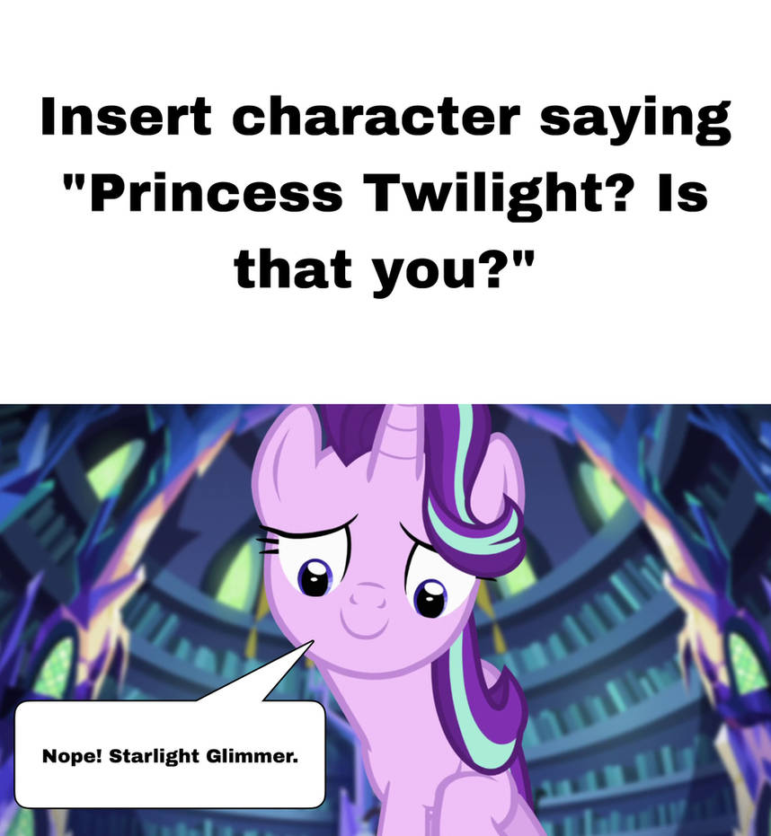 Who Meets Starlight Glimmer By Geononnyjenny On Deviantart
