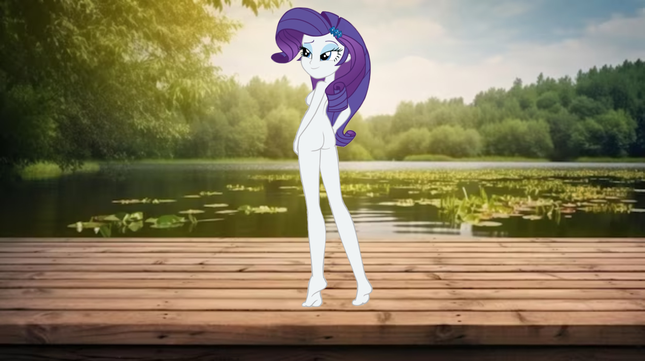 Rarity In Lake Wooded Deck In Naked By Geononnyjenny On Deviantart