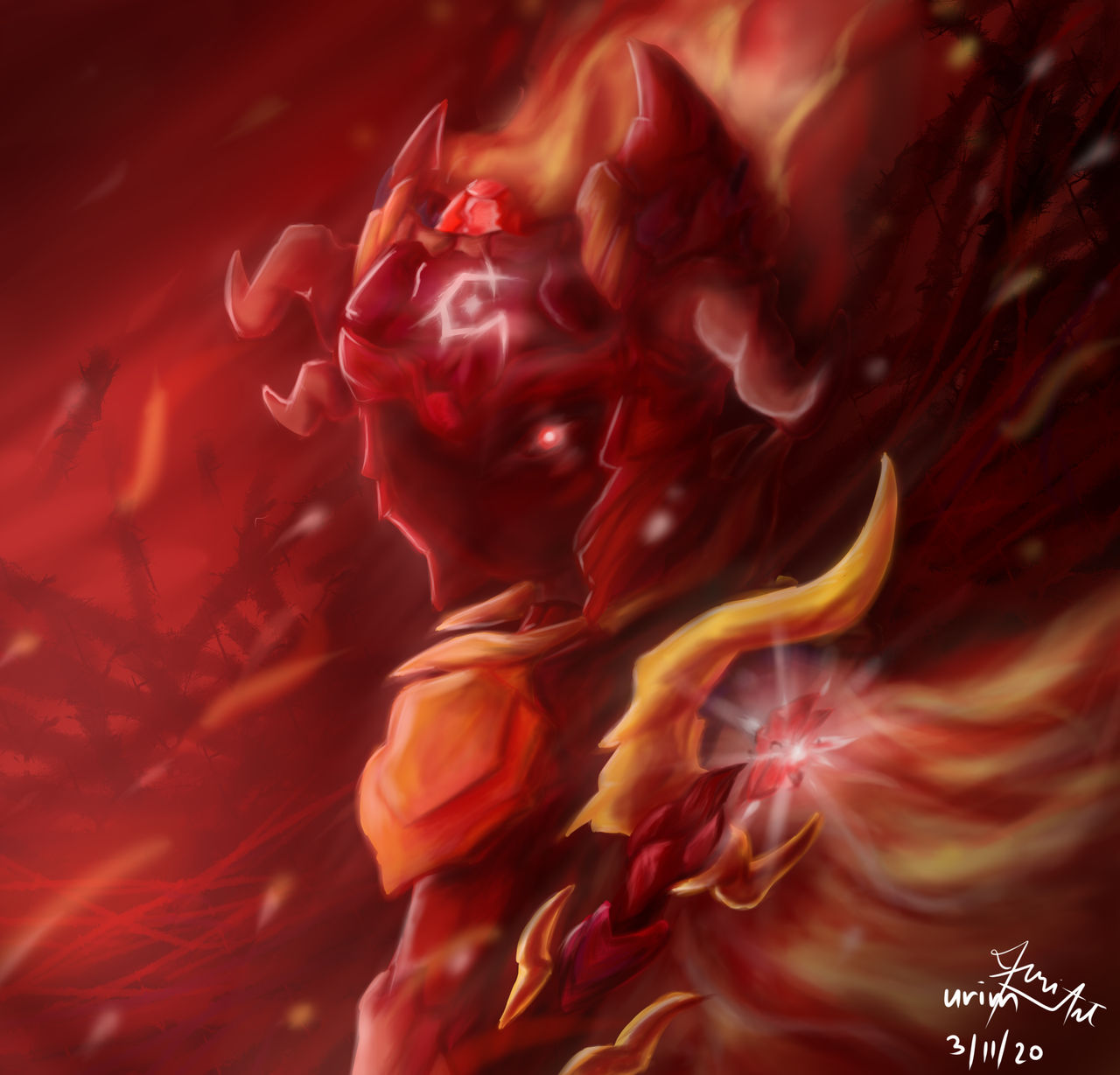 Supreme Calamitas 2 By Nothebestatart On Deviantart