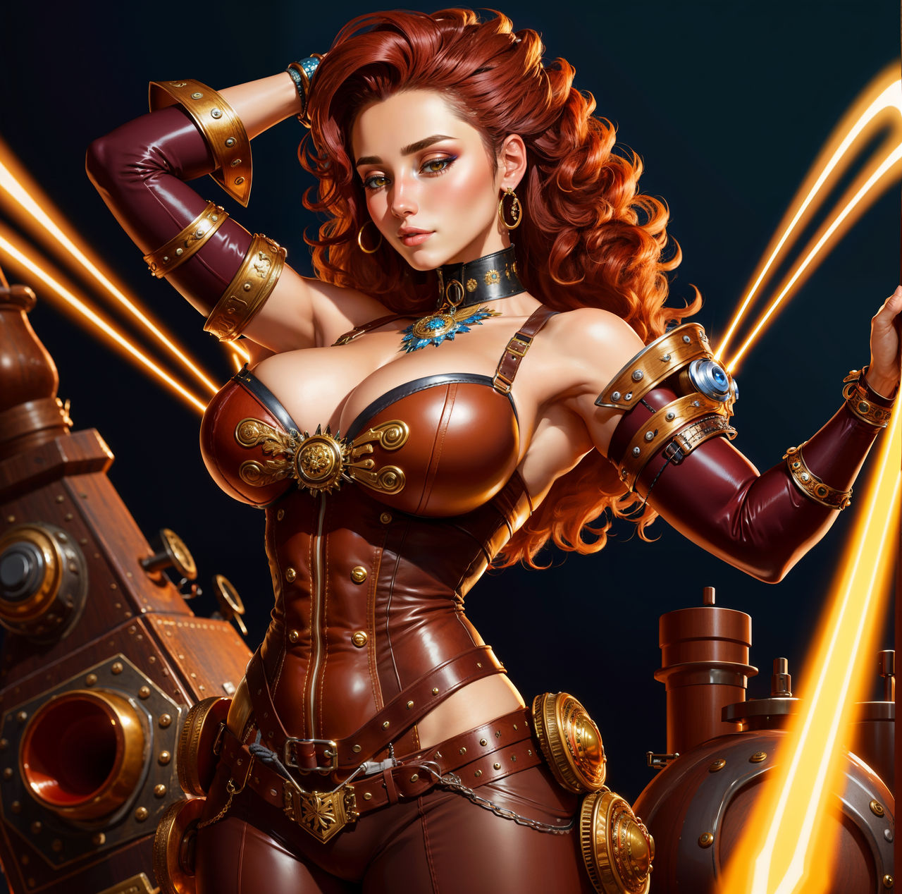 Steampunk Woman 4 By Neirosea On Deviantart