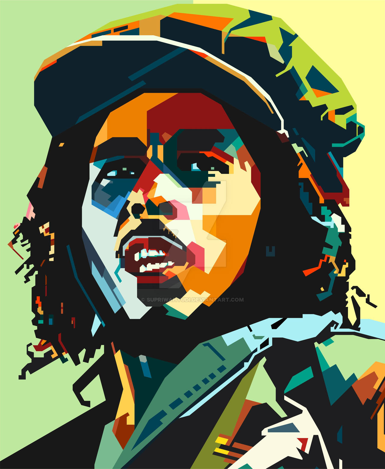 Bob Marley Pop Art WPAP by SupriWahyudi on DeviantArt Bob Marley Pop Art WPAP by SupriWahyudi on DeviantArt