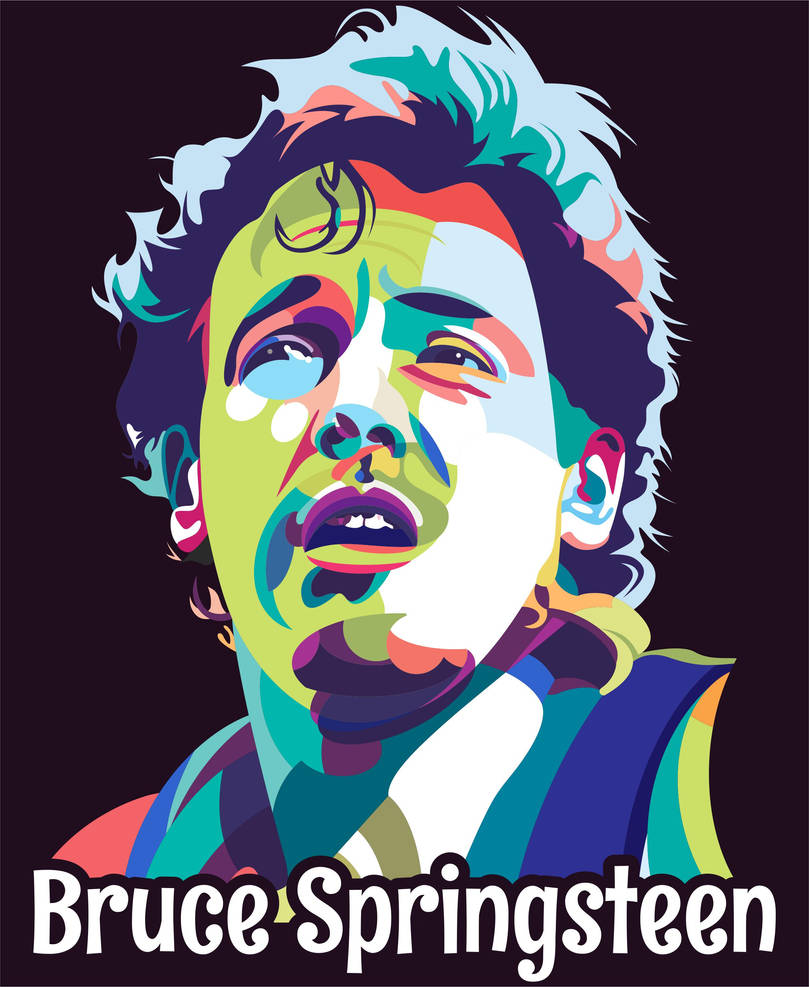 Bruce Springsteen Pop Art by SupriWahyudi on DeviantArt Bruce Springsteen Pop Art by SupriWahyudi on DeviantArt