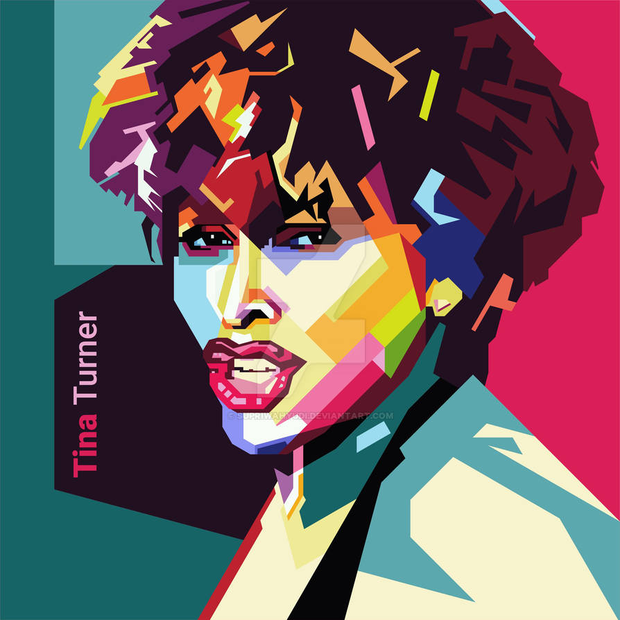 Tina Turner in Pop Art WPAP by SupriWahyudi on DeviantArt Tina Turner in Pop Art WPAP by SupriWahyudi on DeviantArt