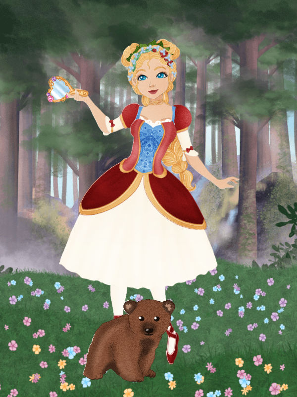 Goldilocks Bear Princess By Dispixworks99 On Deviantart